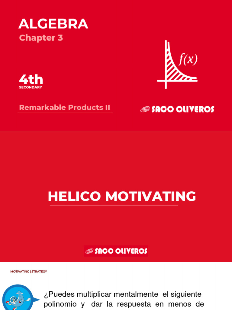 Tomoi Alg 4to Cap3 | PDF | Matemáticas | Álgebra