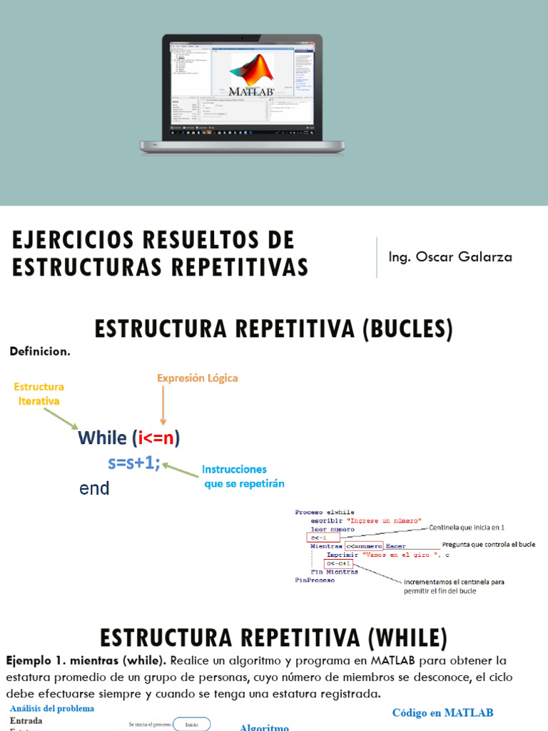 Ejercicios Resueltos Estructura Repetitivas | PDF | Algoritmos ...