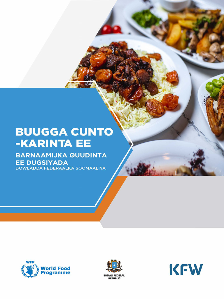 WFP School Feeding Programme Book Design Somali Updated 88 | PDF