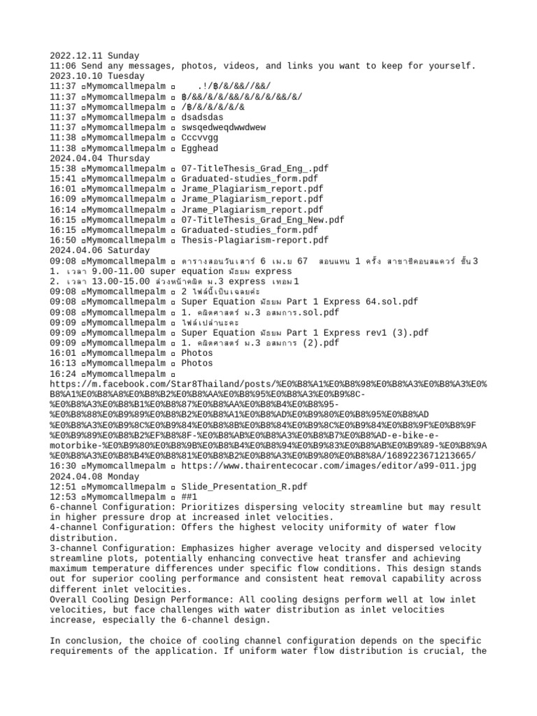 (LINE) Keep Memo | PDF | Heat Transfer | Coolant