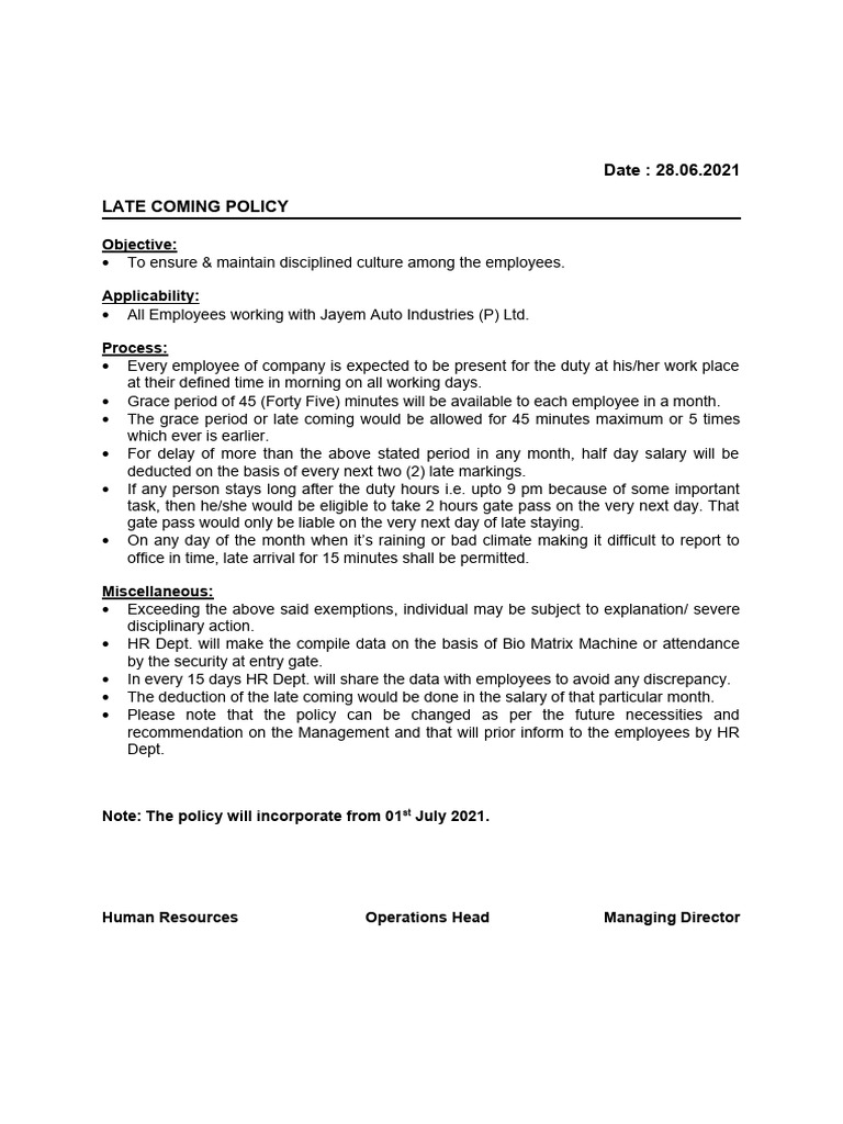 Final Policies | PDF | Business