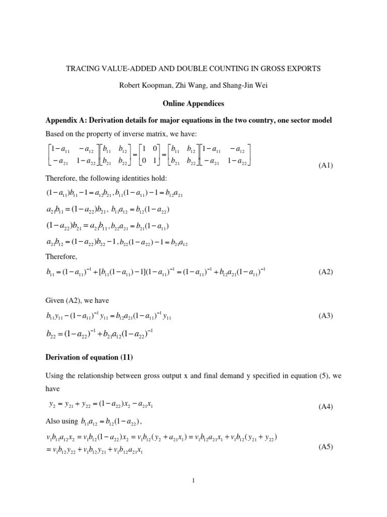 Appendices KWW 3-16-2013 - Final | PDF | Value Added | Gross Domestic Product