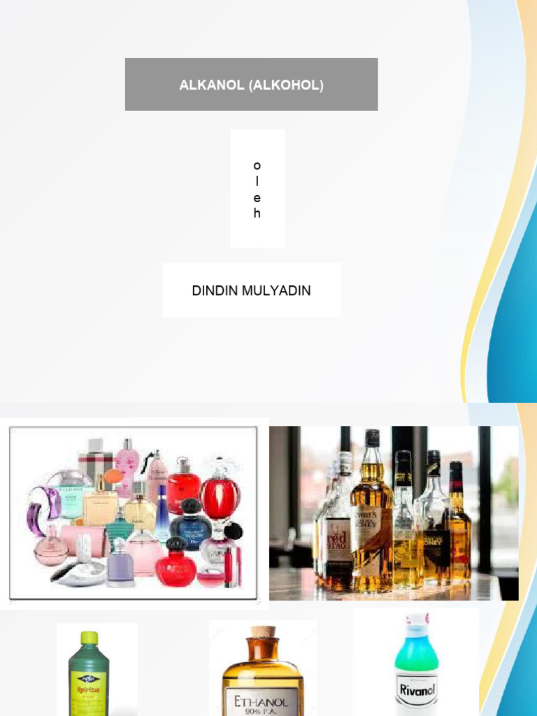 Analisis dan Kegunaan Alkanol | PDF | Ethanol