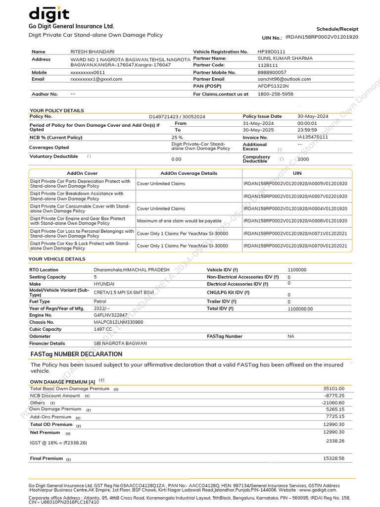 D149721423 1197546041212360 Schedulesc | PDF | Insurance | Liability ...