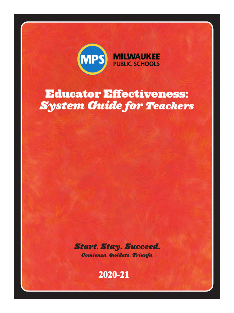 Teacher Effectiveness Guide | PDF | Teachers | Rubric (Academic)
