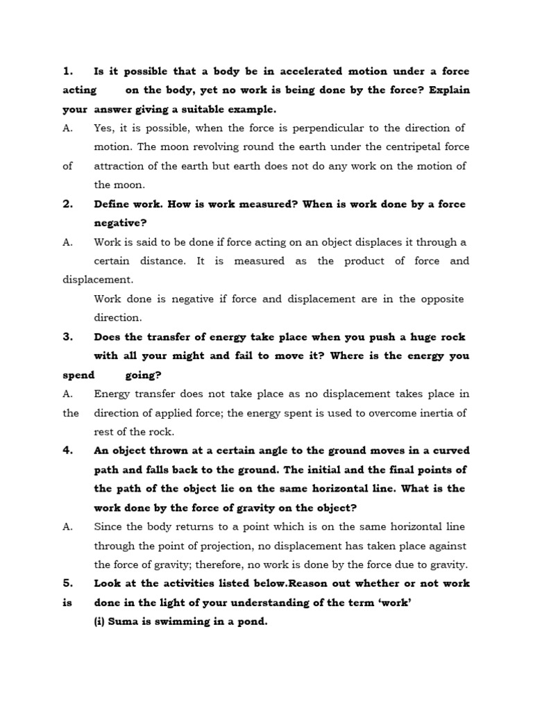 Physics Concepts Explained | PDF | Force | Motion (Physics)