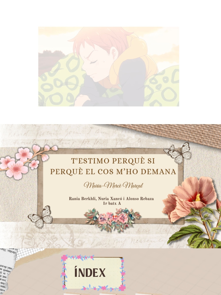 T'Estimo Perquè Si. 3 | PDF