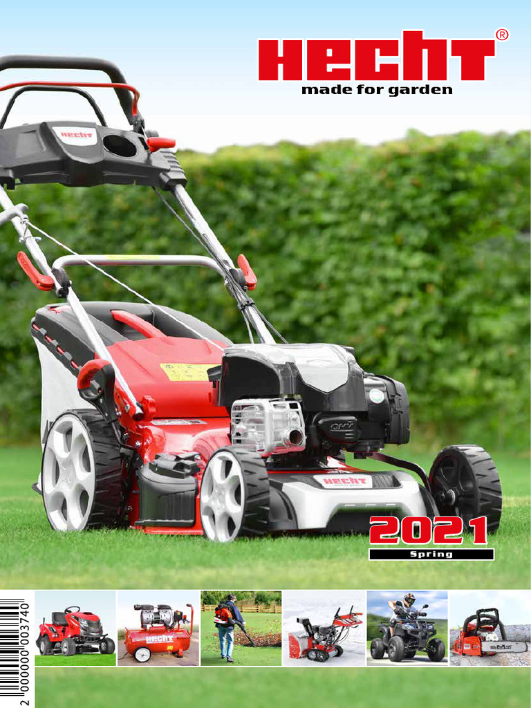 HECHT Spring 2021 Product Catalogue | PDF | Lawn Mower | Mower