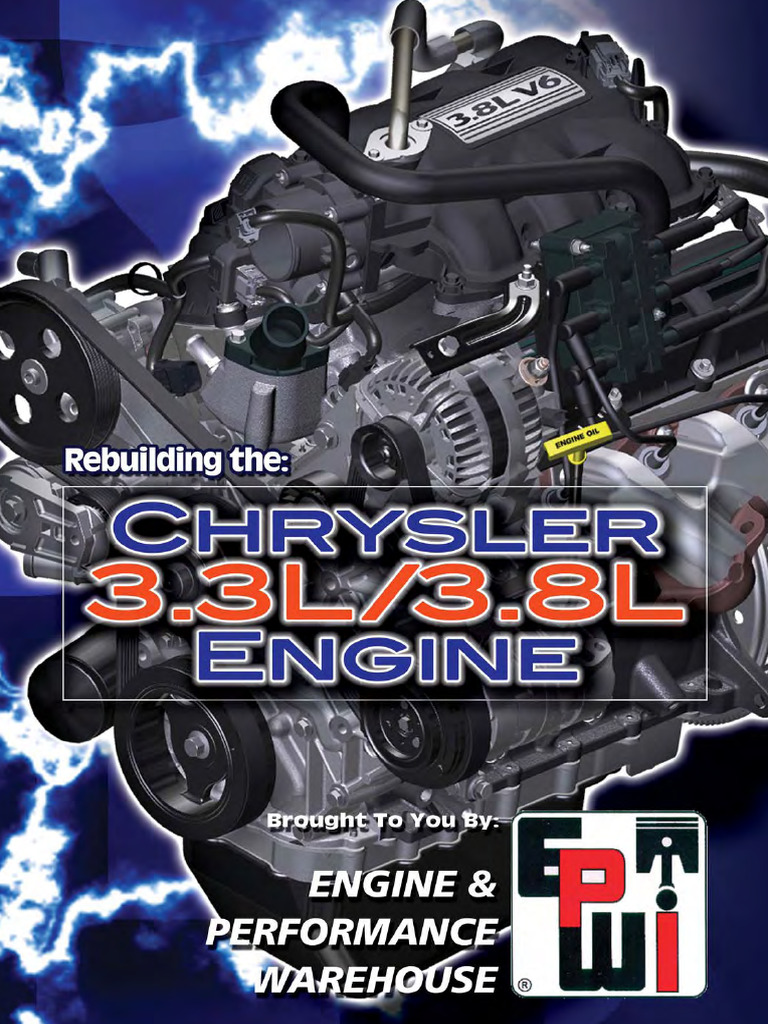 Chrysler 3.3L & 3.8L V6 Engine Updates | PDF | Screw | Piston