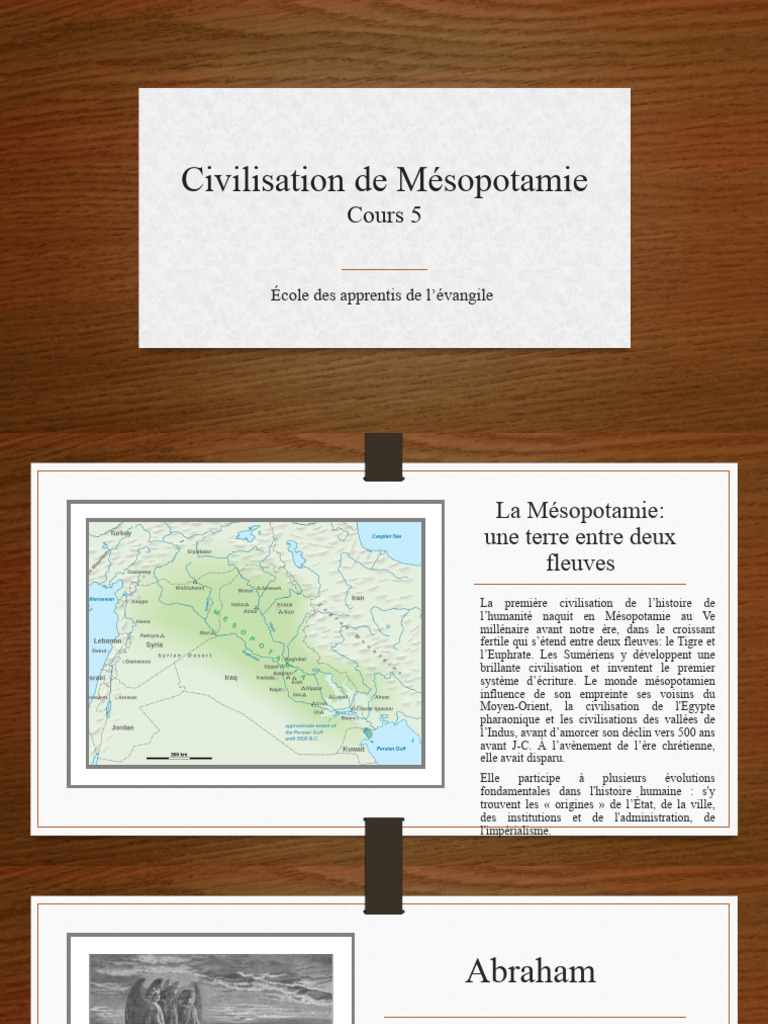 Civilisation de Mésopotamie | PDF | Jacob | Abraham