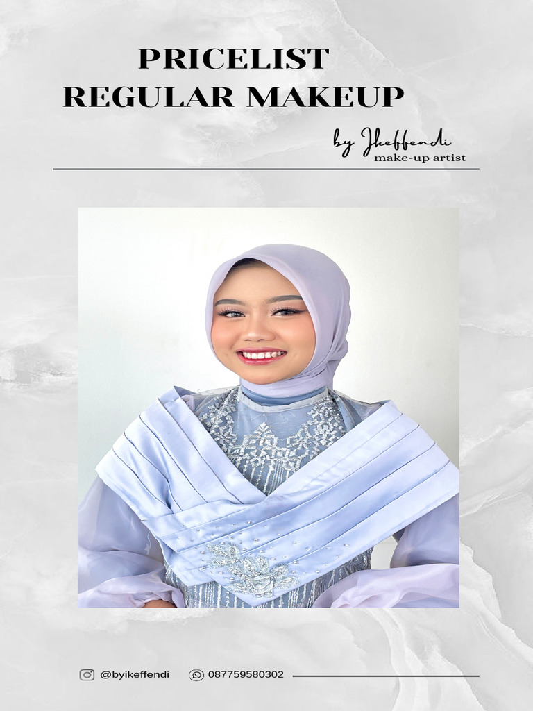 Pricelist Makeup 2024 | PDF