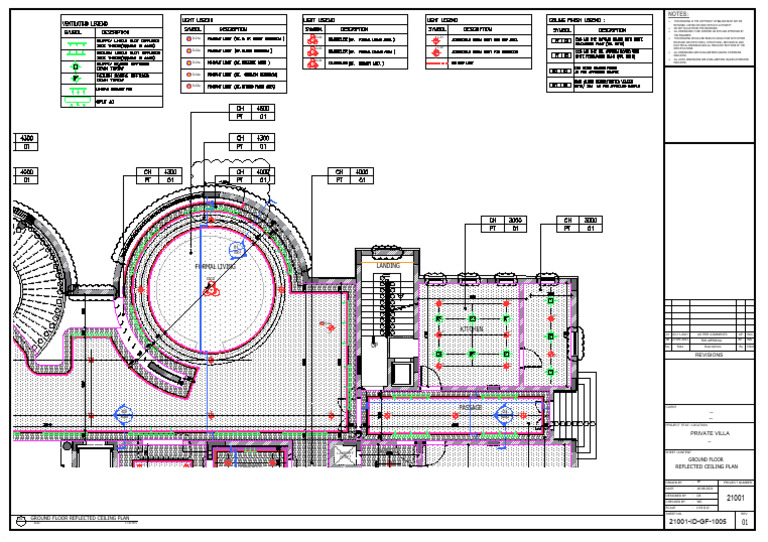 21001-ID-GF, FF-1005 Reflected Ceiling Plan R1-GF - FORMAL LIVING | PDF | Freedom Of Expression ...