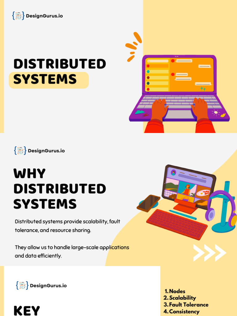DISTRIBUTEDSYSTEMSDesignGurus.io | PDF | Scalability | Replication (Computing)