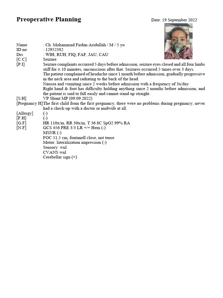 POP CH Firdan Ped Medulloblastoma Telovelar Approach | PDF | Clinical ...