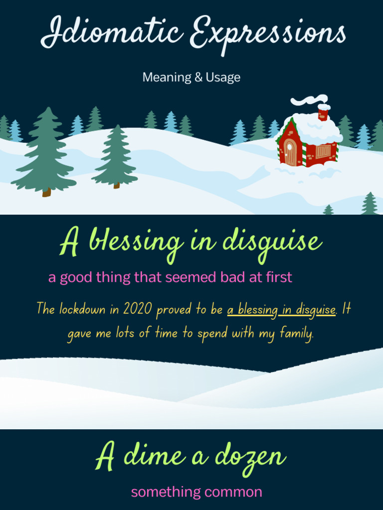 Idiomatic Expressions | PDF