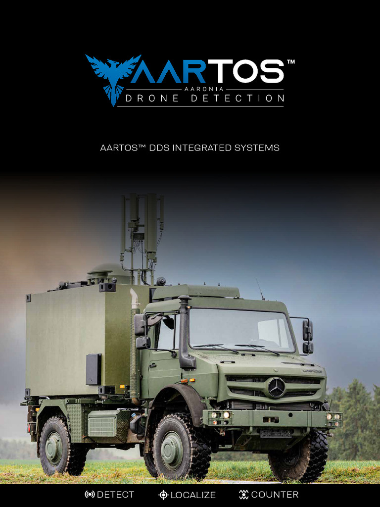 Aaronia AARTOS DDS Integrated Systems | PDF | Unmanned Aerial Vehicle | Radar