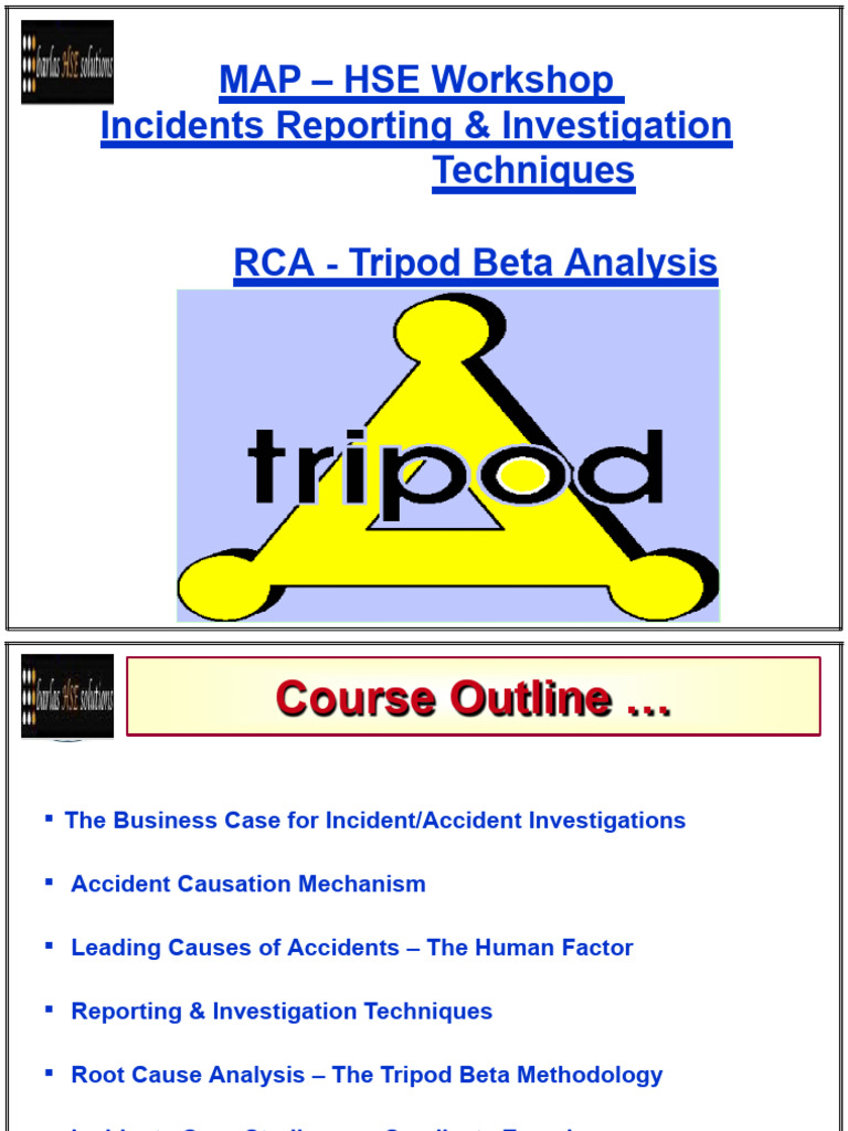 Incident Investigation & RCA Techniques | PDF | Computers