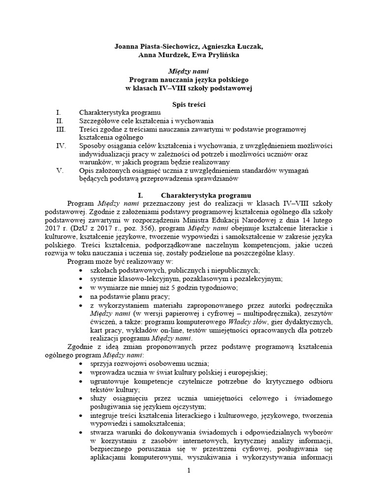 miedzy-nami-program-nauczania-jezyka-polskiego-w-szkole-podstawowej ... miedzy-nami-program-nauczania-jezyka-polskiego-w-szkole-podstawowej ...