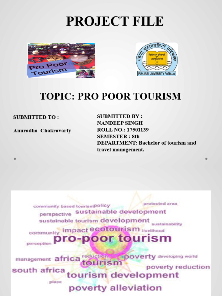 Pro-Poor Tourism Planning - Nan | PDF | Tourism | Poverty