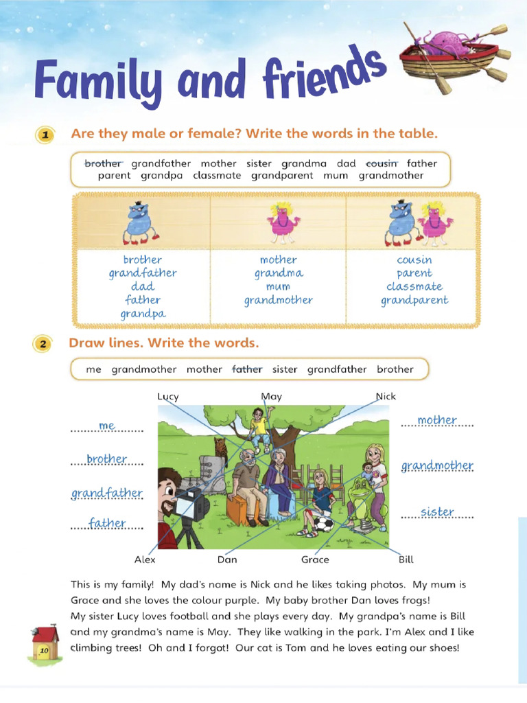 Family and Friends | PDF