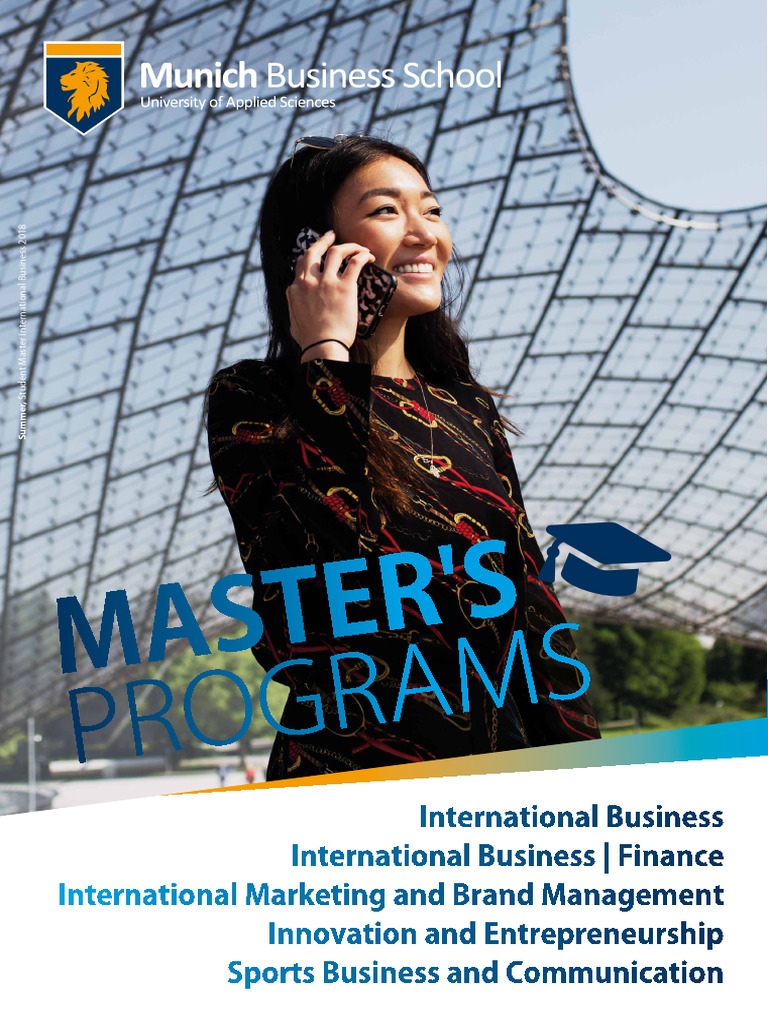 Mbs Master Programs Brochure | PDF | Entrepreneurship | Brand