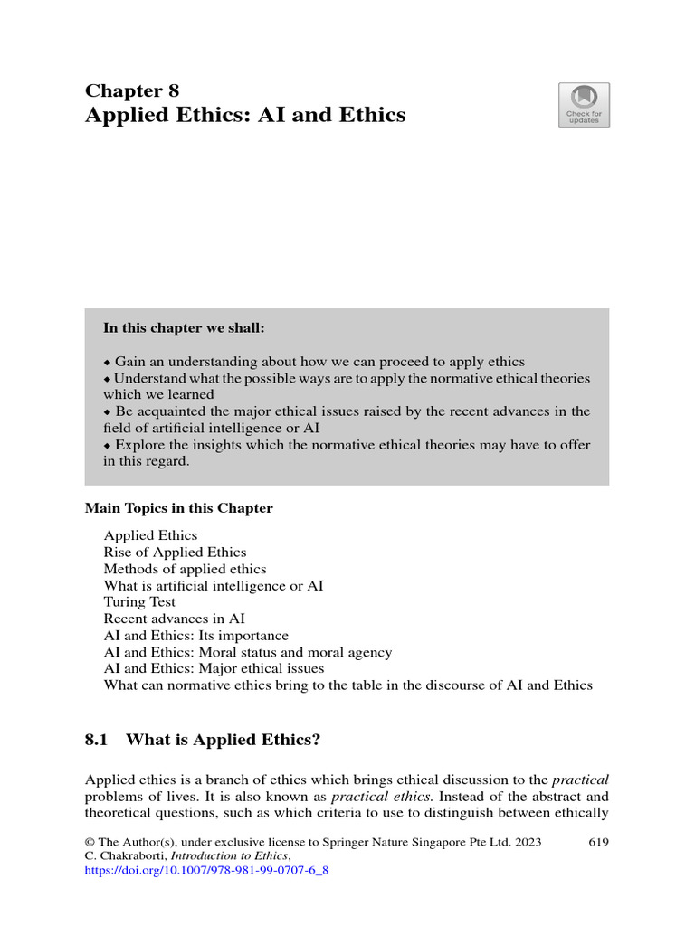 Applied Ethics AI and Ethics | PDF | Eugenics