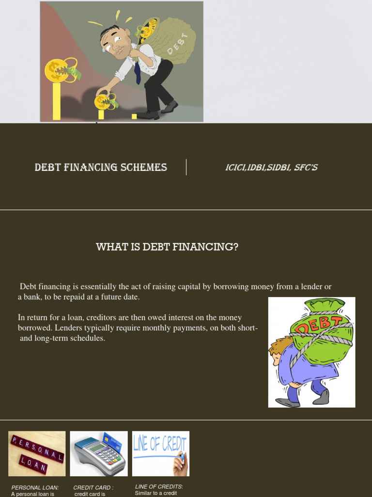 Debt Financing Schemes | PDF | Debt | Loans