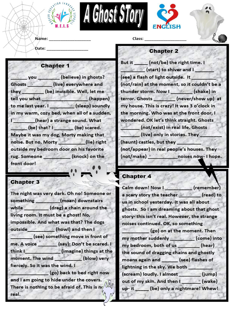 Ghost Story Tense Review | Download Free PDF | Ghosts