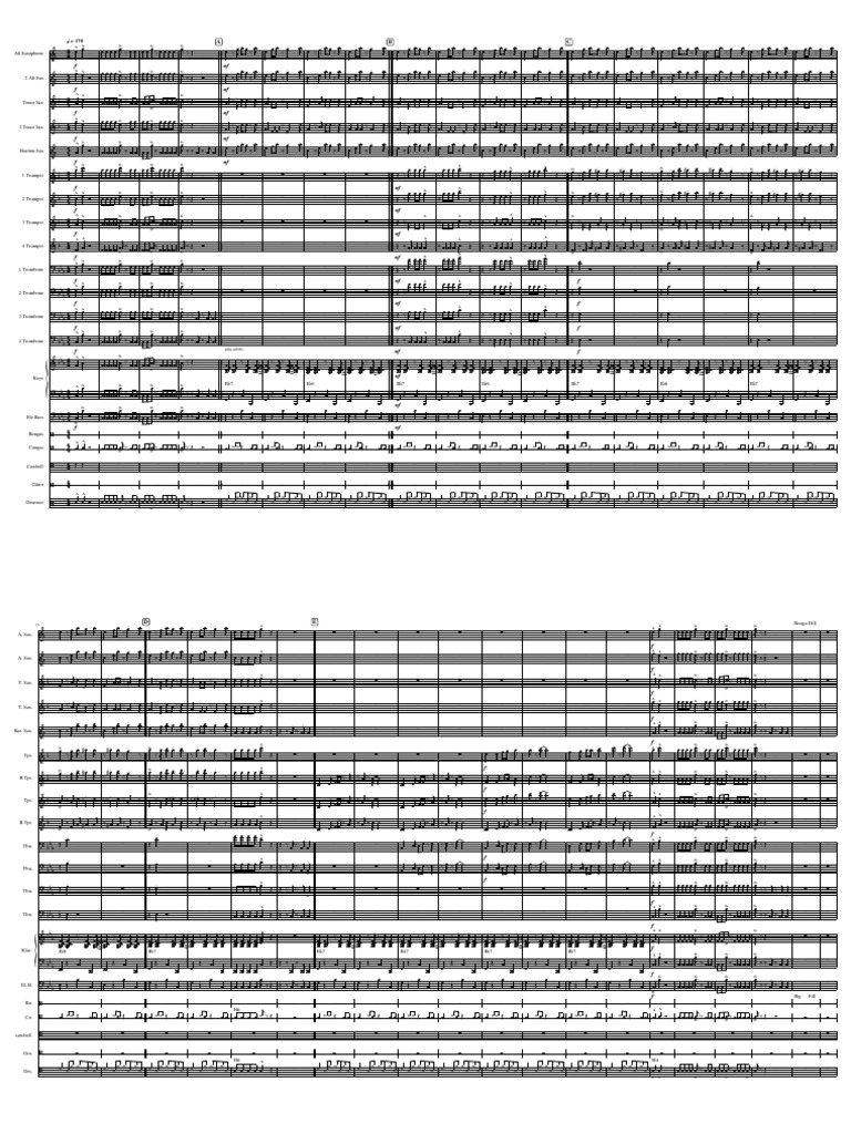 Mambo_no_5_big_band(parts and score) | PDF | Musical Instruments ...