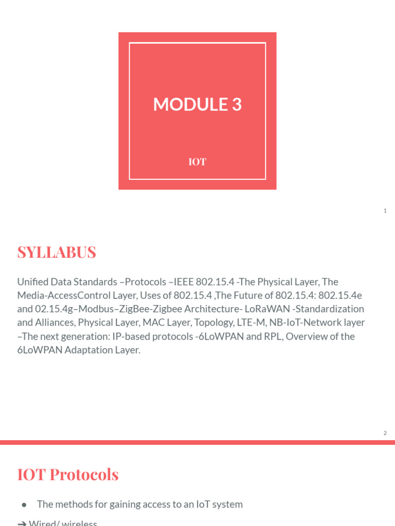 IOT_MOD3 | Download Free PDF | Internet Protocols | Computer Network