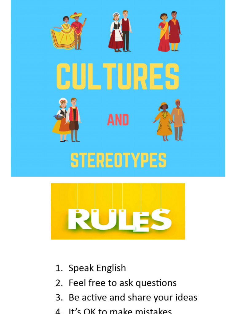 Cultures and Stereotypes | Download Free PDF | Stereotypes