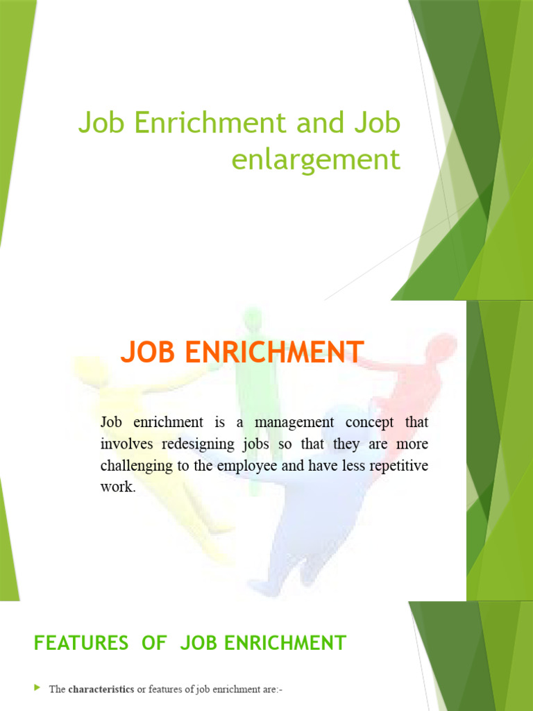 HRM - Job Enrichment and Enlargement | PDF | Employment ...