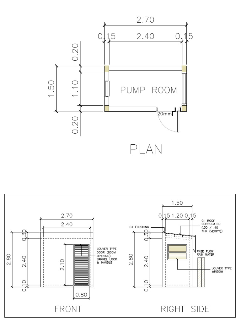 PUMP ROOM | PDF