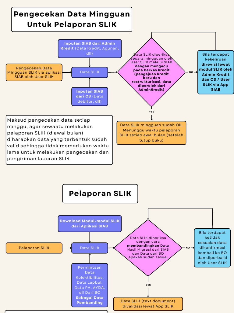 Proses Pelaporan SLIK BPR CJP | PDF
