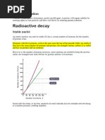 Radioactivity PDF | PDF | Radioactive Decay | Nuclear Physics