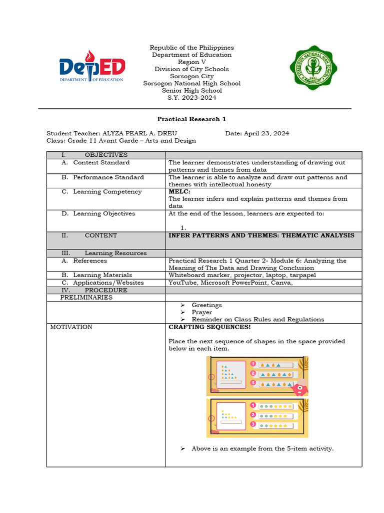 PR1 LP Chapter 1 Introduction | PDF | Cognition | Methodology