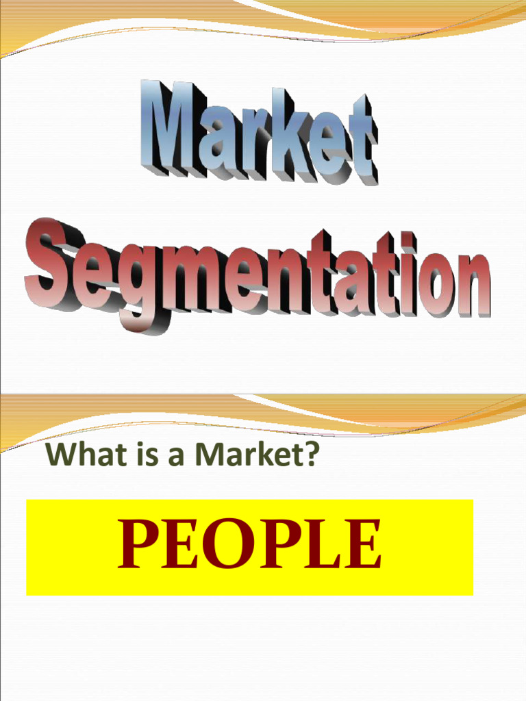 Unit - 2 & 3 | PDF | Marketing | Market Segmentation