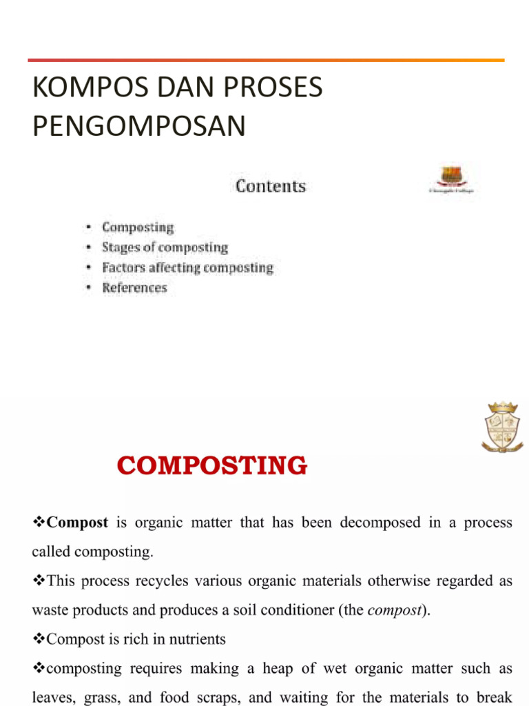 Compost and Bio Composting | PDF | Compost | Soil
