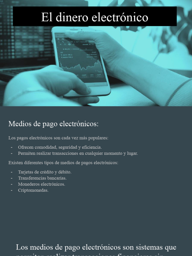 El dinero electrónico | PDF | Criptomoneda | Dinero