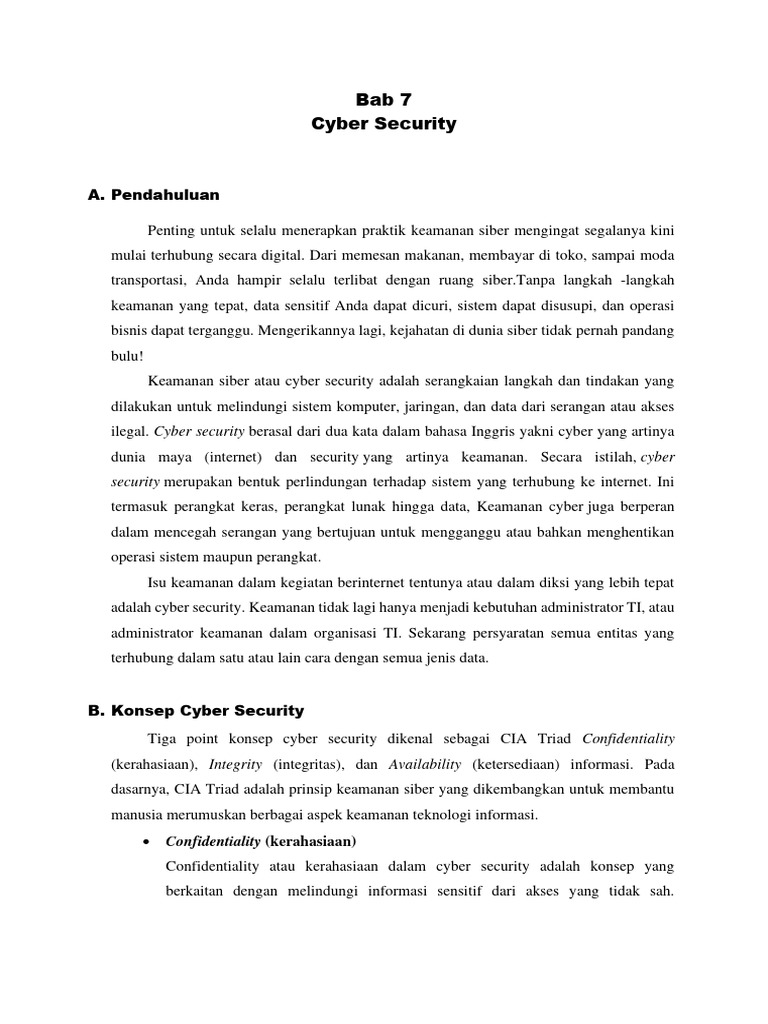 Pertemuan 10 Cyber Security | PDF