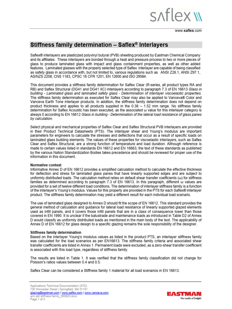 Stiffness-of-Saflex®-Structural-Interlayer | PDF | Materials | Physical ...