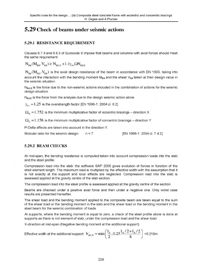 Eurocode 8 Seismic Design of Buildings W Page 242 | PDF