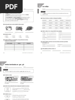 Ejercicios de Verbos -ger y -gir | PDF