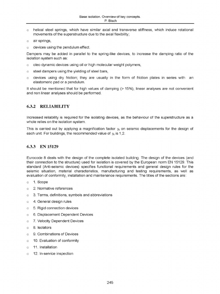 Eurocode 8 Seismic Design of Buildings W Page 259 | PDF