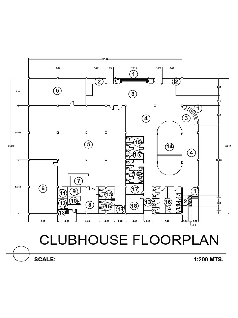 Clubhouse Floorplan | PDF