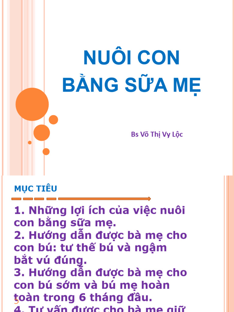 Nuoi Con Bang Sua Me Powerpoint Y4 | PDF