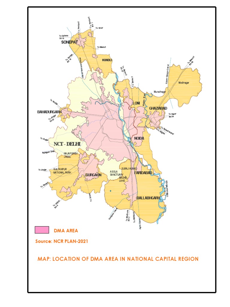 NCR DMA Area Map Guide | PDF | Religion & Spirituality | Poetry