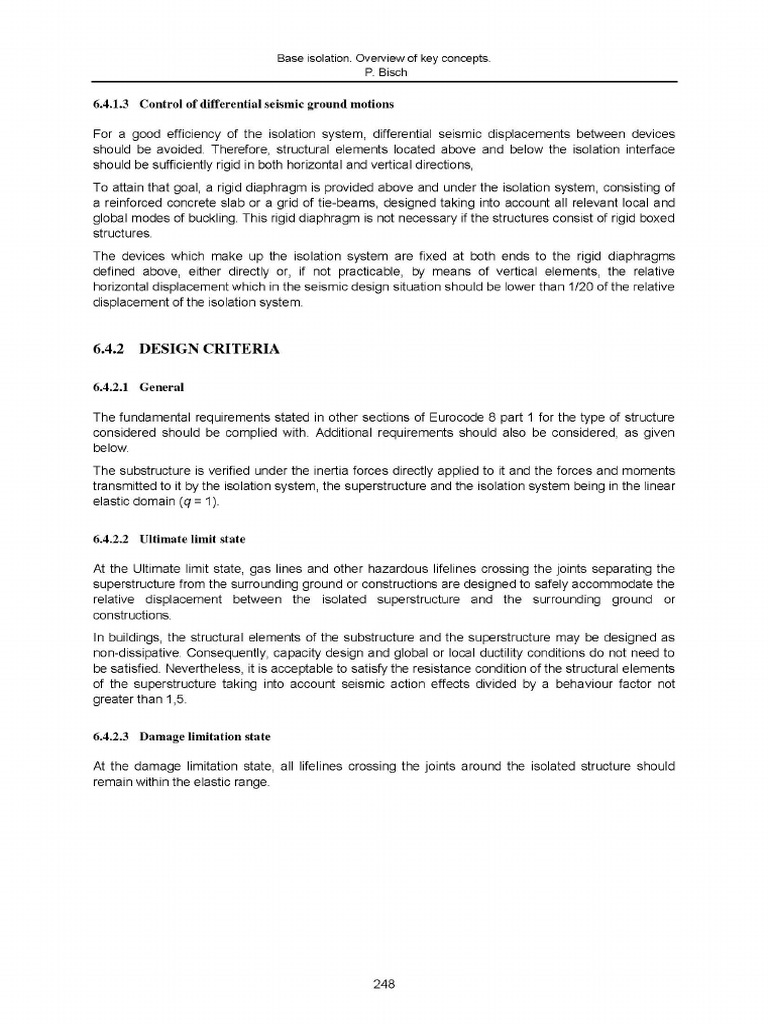 Eurocode 8 Seismic Design of Buildings W Page 262 | PDF