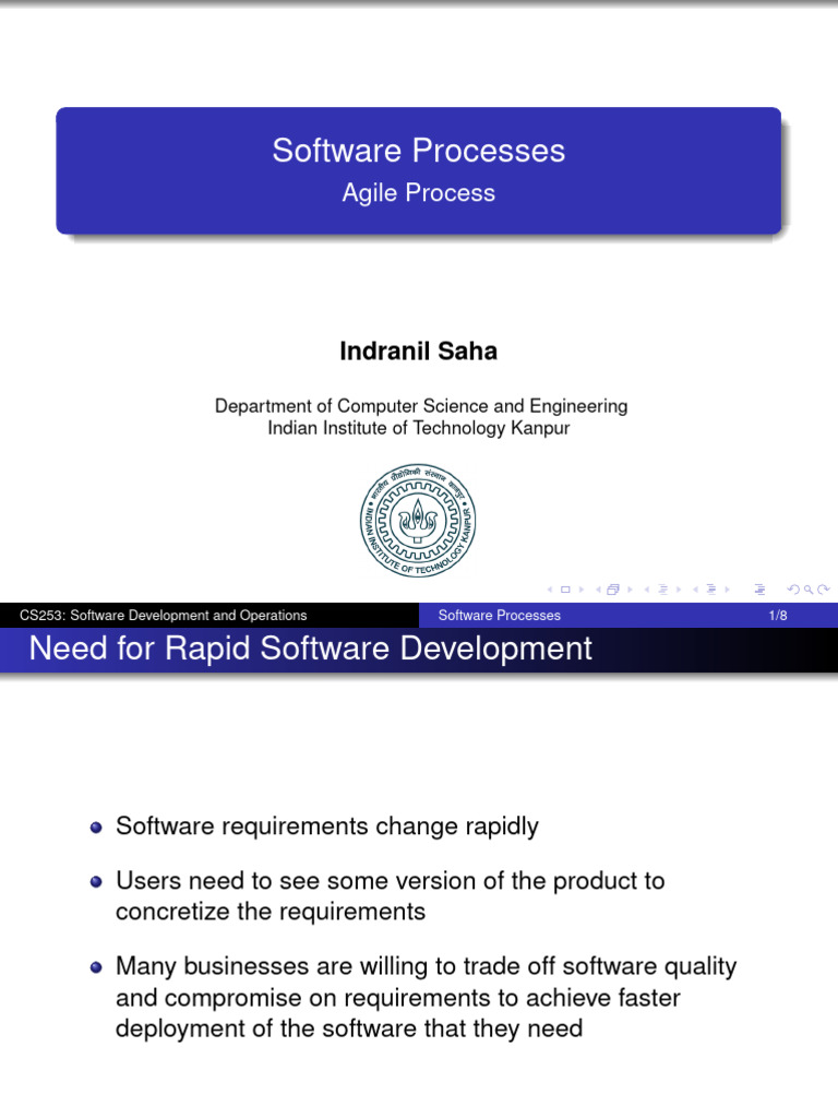 Software Processes: Agile Process | PDF | Software Development Process | Agile Software Development