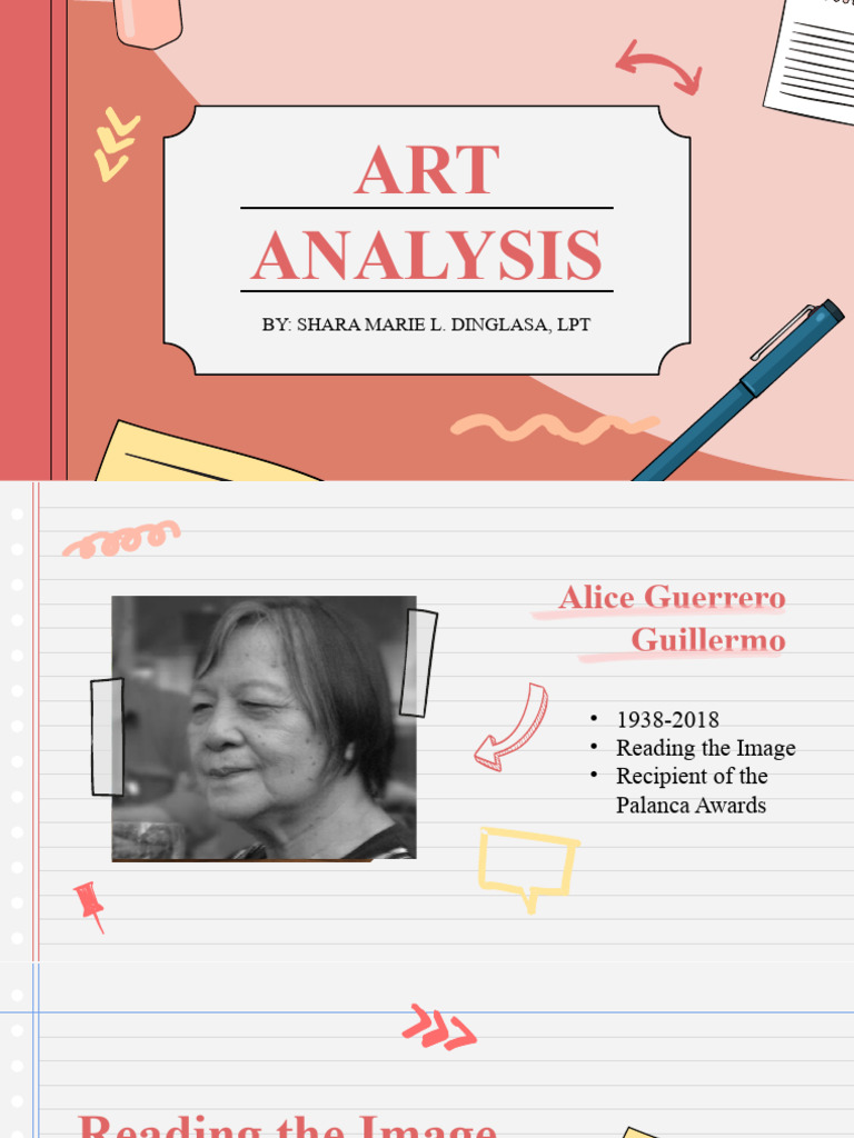 Art Analysis - Alice Guillermo | PDF | Composition (Visual Arts) | Vision